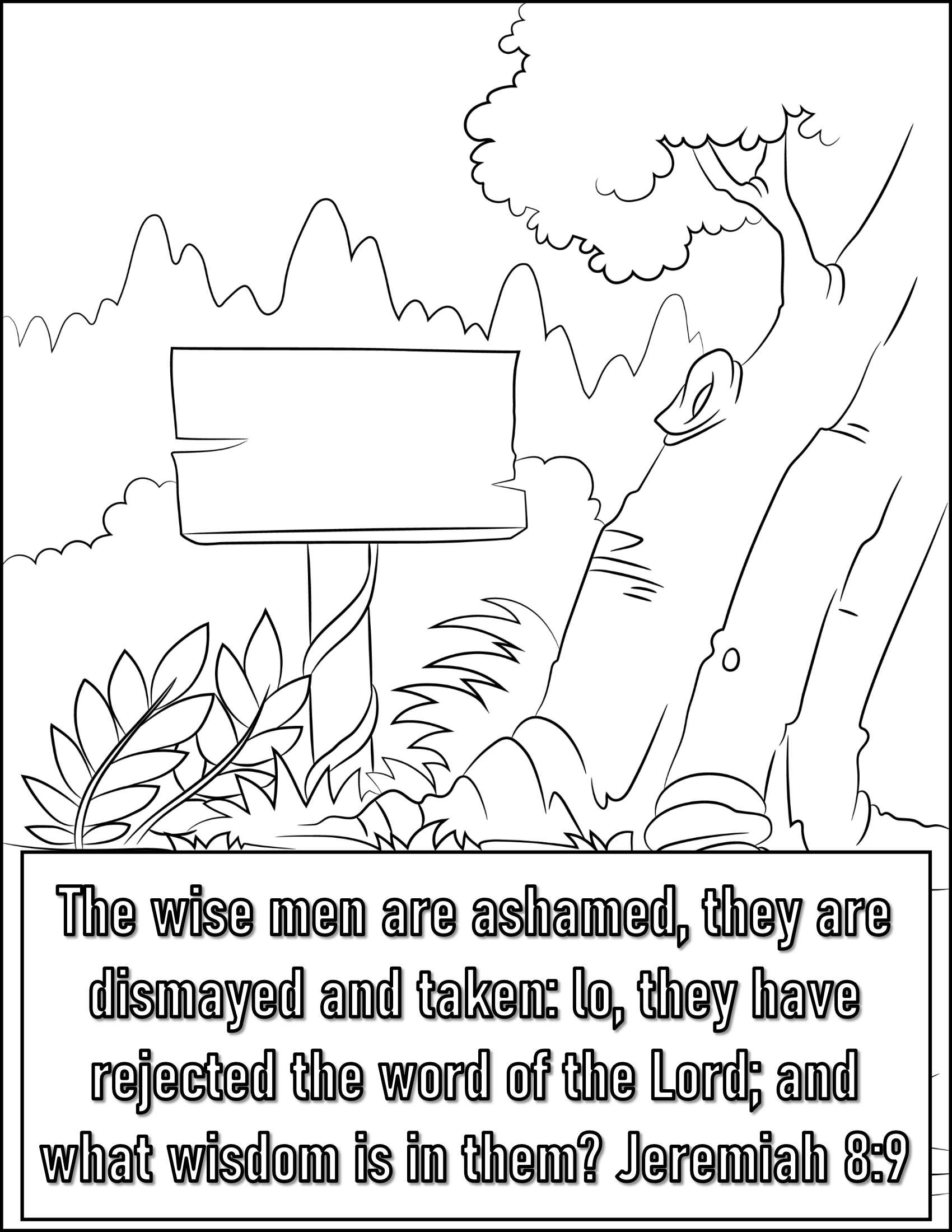 Wisdom Bible Verses Quotes Printable Coloring Pages ...